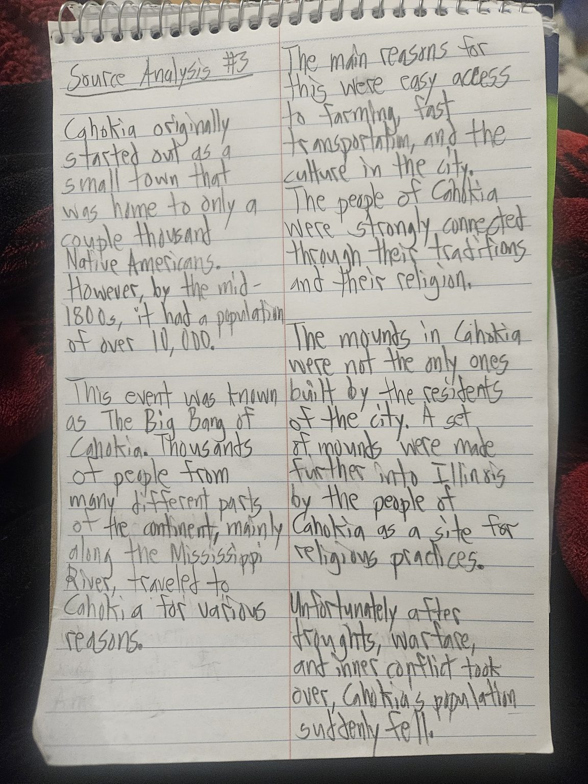 Source Analysis #3 – Jaiden DeBoe