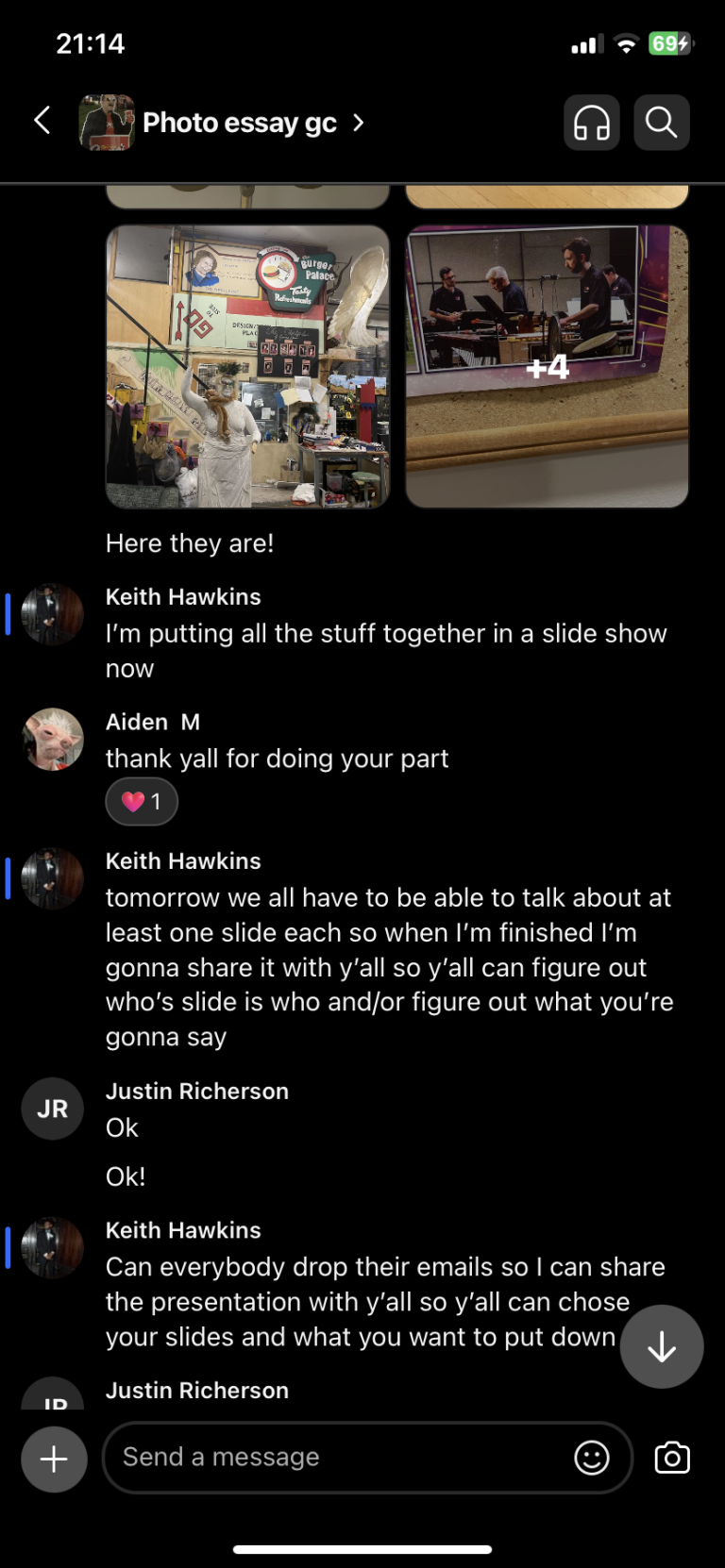 Class Portfolio – Keith Hawkins