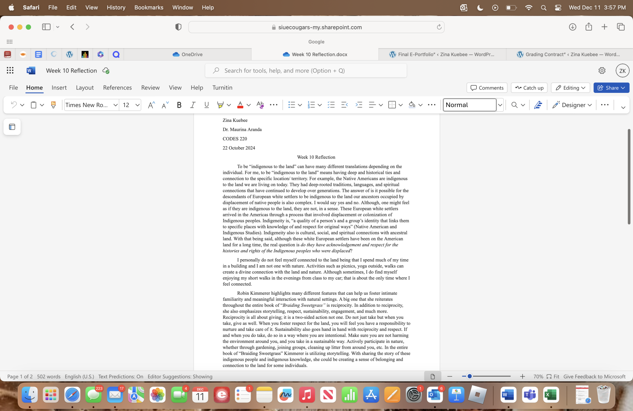 Dr Aranda Final E Portfolio Zina Kuebee dr-aranda-final-e-portfolio-zina-kuebee